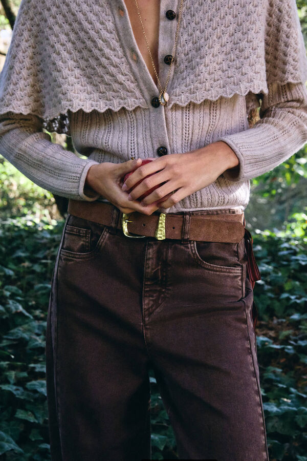 Inna. Cárdigan con capa | Chaquetas de punto de mujer - Black Friday | SlowLove